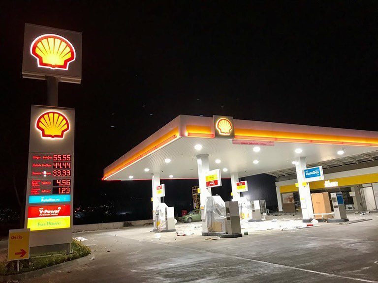 Shell Akaryakıt İstasyonu - Asev İnşaat - Kocaeli, Başiskele'de İnşaat ...