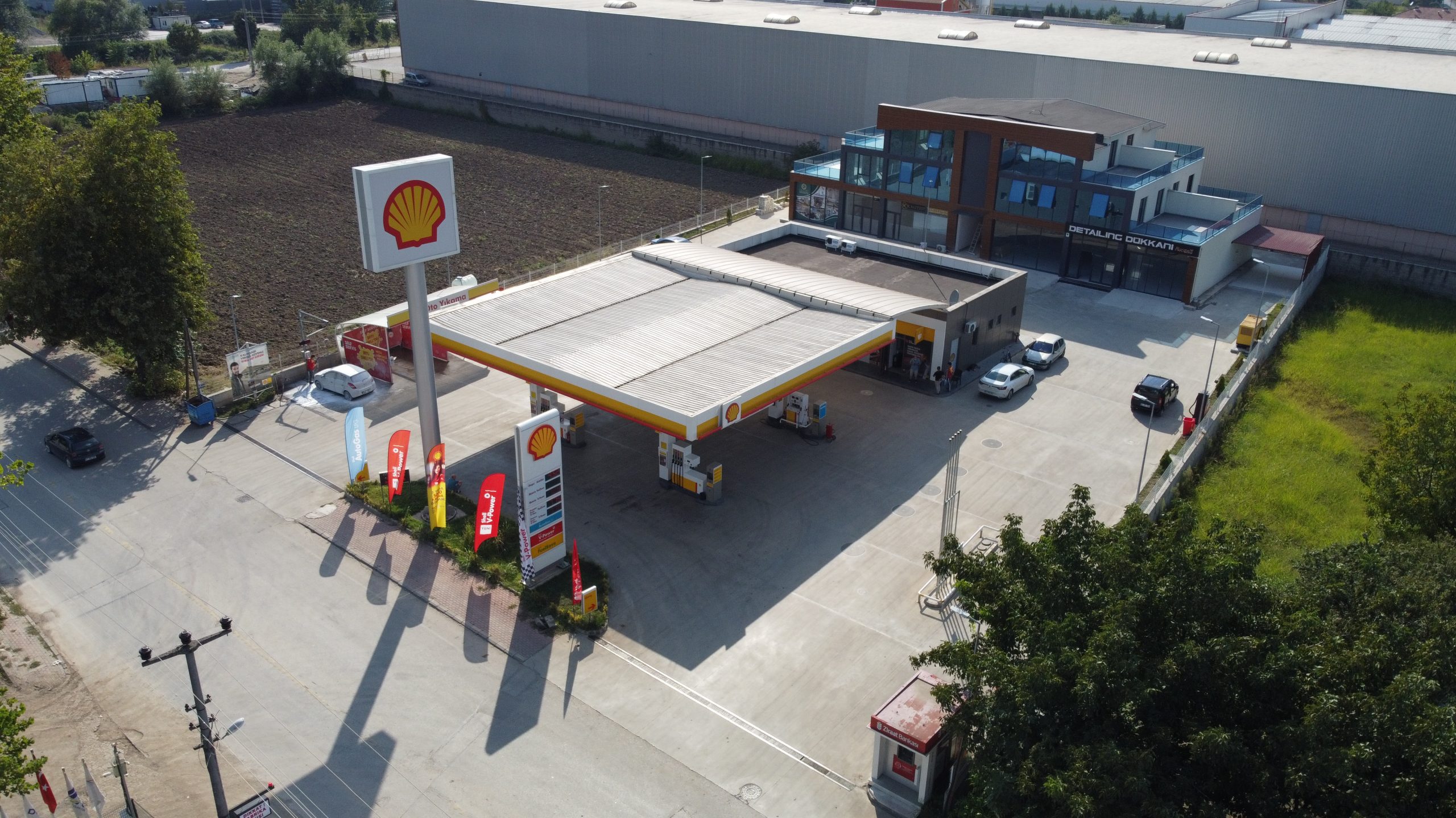 Shell Akaryakıt İstasyonu - Asev İnşaat - Kocaeli, Başiskele'de İnşaat ...