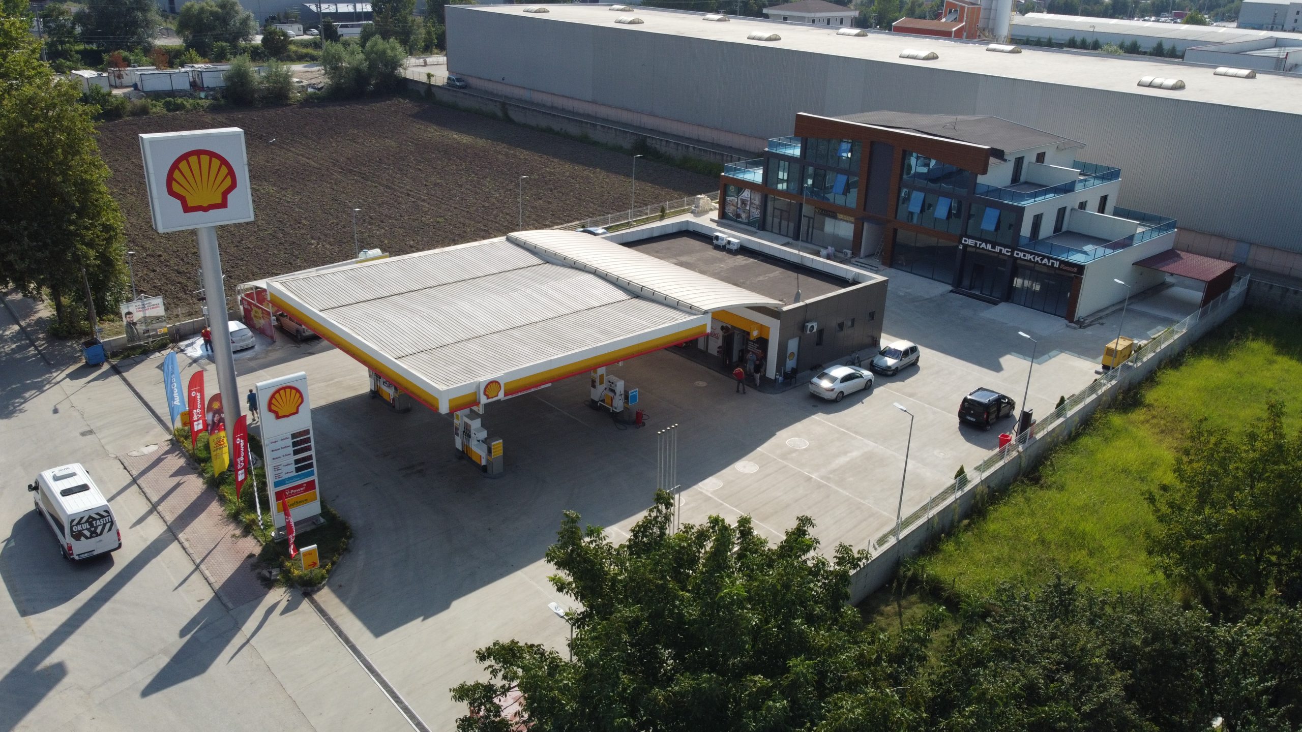 Shell Akaryakıt İstasyonu - Asev İnşaat - Kocaeli, Başiskele'de İnşaat ...