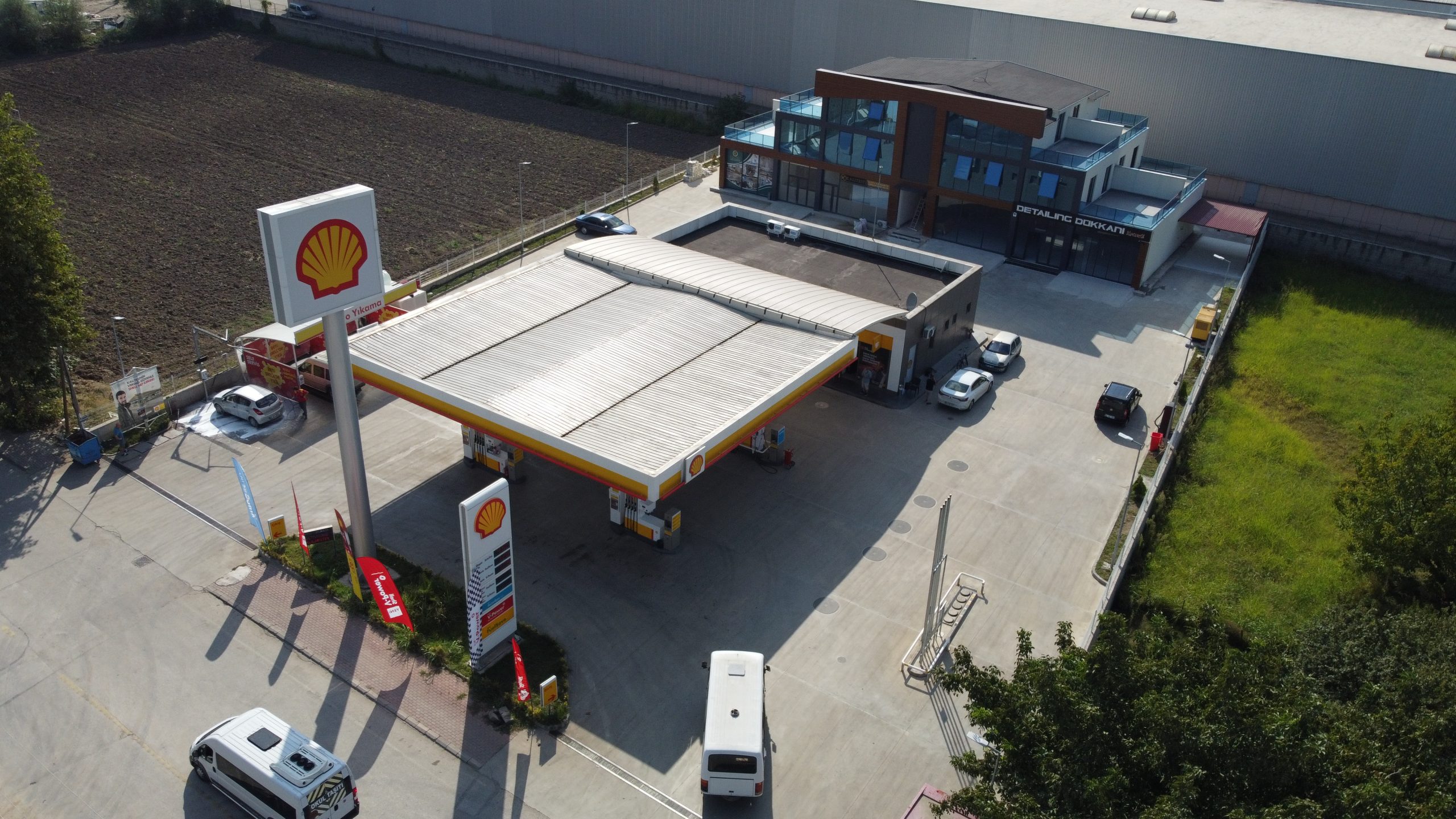 Shell Akaryakıt İstasyonu - Asev İnşaat - Kocaeli, Başiskele'de İnşaat ...